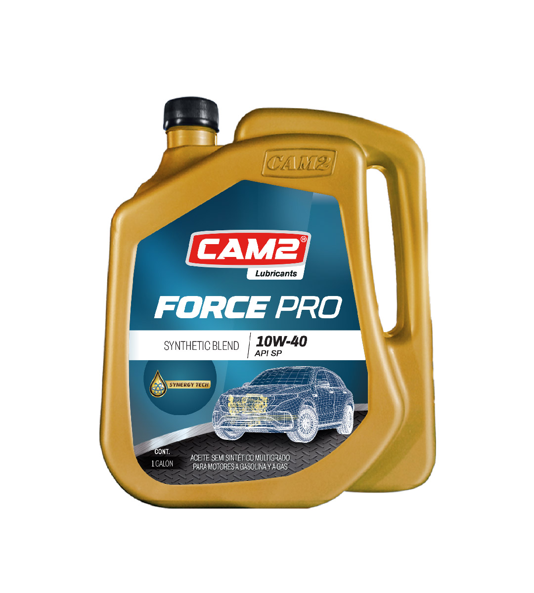 CAM2 FORCE PRO SAE 10W-40 SYNTHETIC BLEND API SP – CAM2